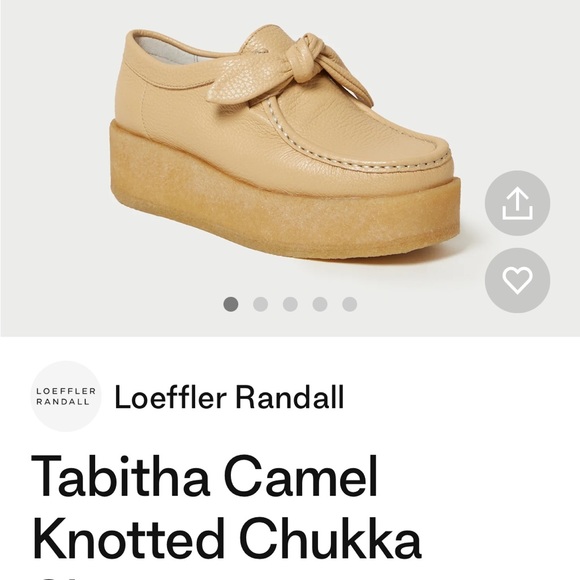Loeffler Randall | Shoes | Tabitha Camel Color Chukka | Poshmark